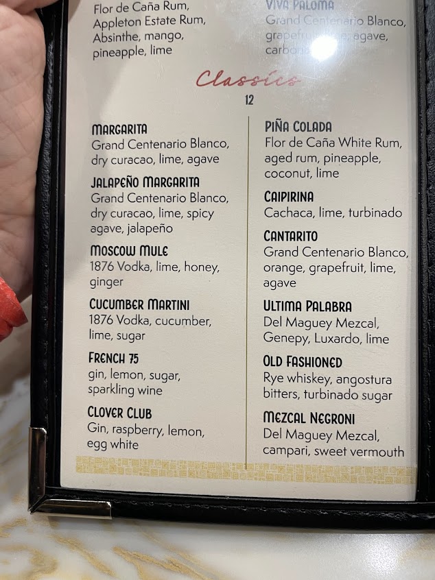 Viva South Padre Island Restaurant Menu | Fresh Seafood, Waterfront ...